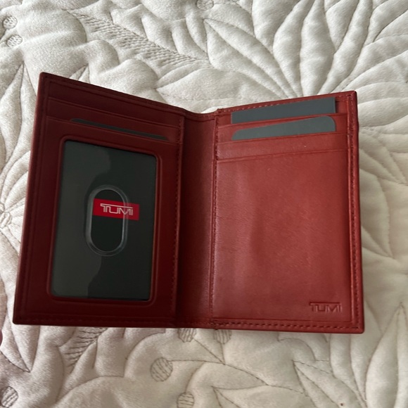 Tumi | Bags | Tumi Terracotta Wallet | Poshmark